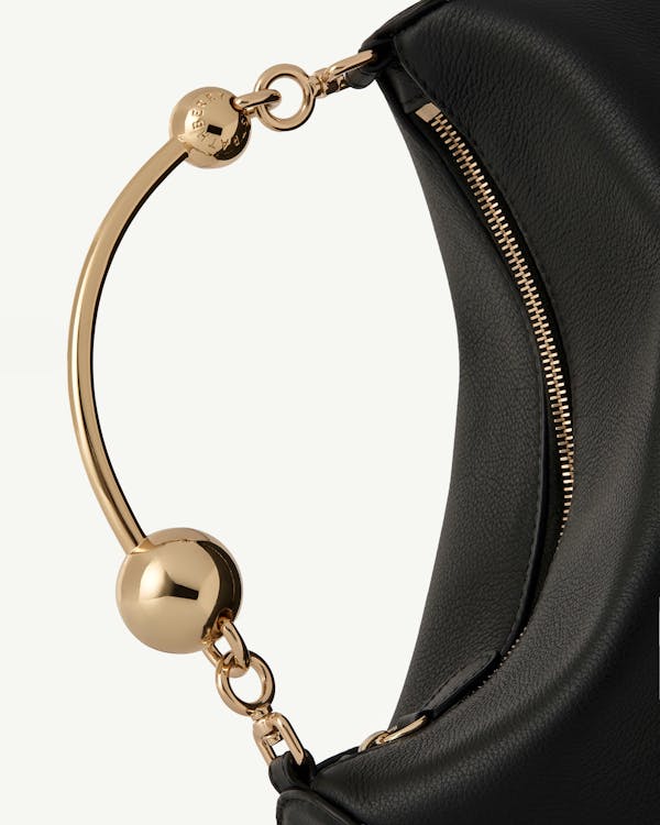 Strathberry - Crescent Moon Mini - Black