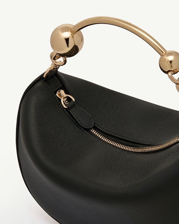 Strathberry - Crescent Moon Mini - Black